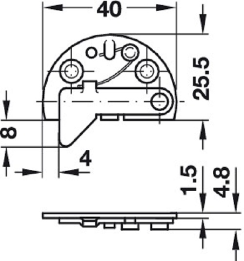 Central Locking System Drawer Catch - solmer.co.uk